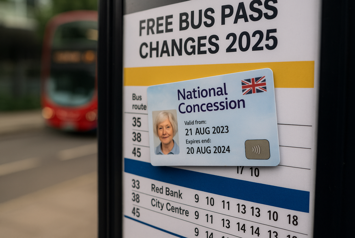 UK Free Bus Pass Changes 2025: New Rules & Ages